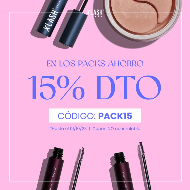 Oferta en Xlash España Doble Descuento en los Packs Ahorro